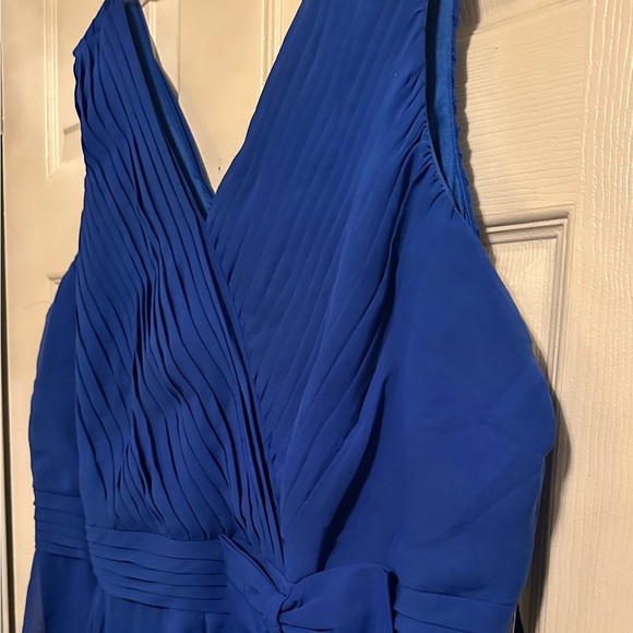 Roaman's | Dresses | Roamans Blue Formal Dress Armpit To Armpit 25 ...